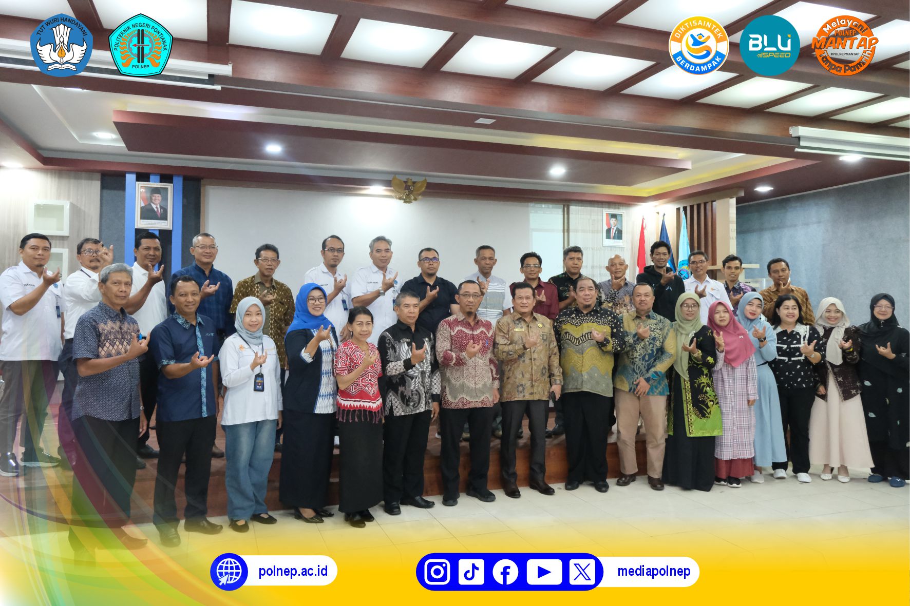 POLITEKNIK NEGERI PONTIANAK GELAR RAPAT KOORDINASI, SIAP BERKONTRIBUSI DALAM PEMBANGUNAN ...