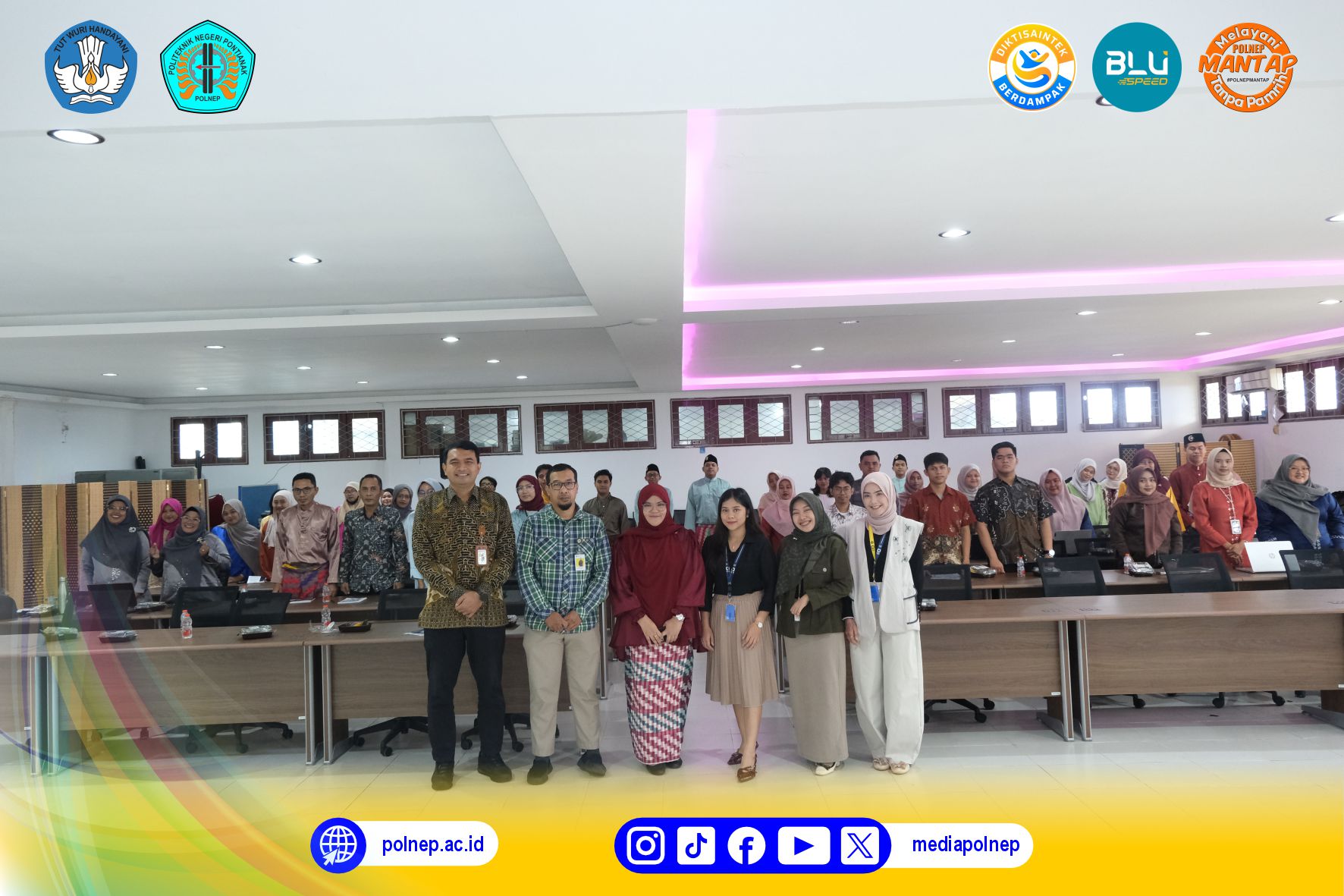 POLNEP TERIMA SOSIALISASI TATA CARA AKTIVASI AKUN DAN KODE OTORISASI ...