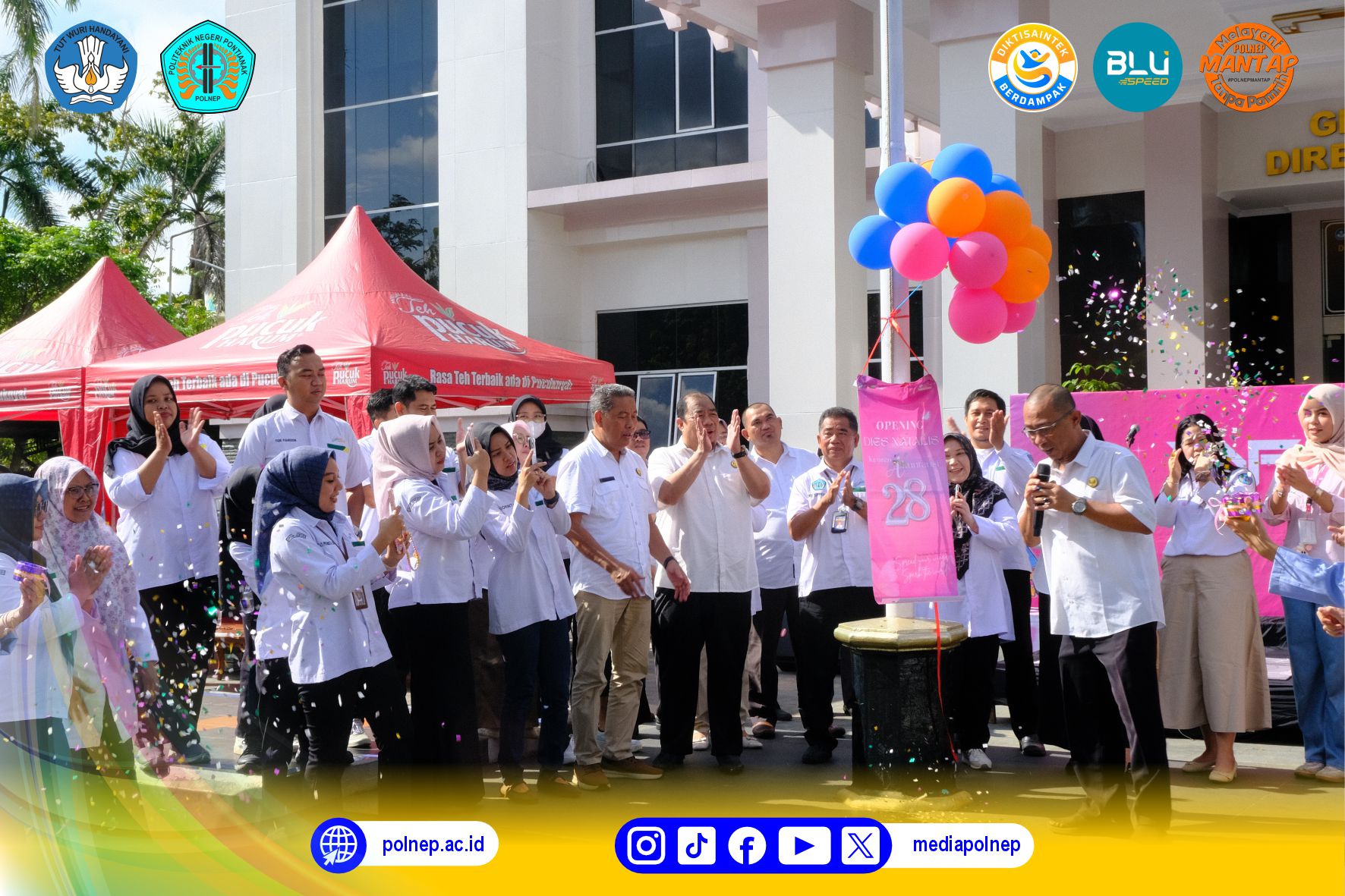 DIES NATALIS KE-28 JURUSAN AKUNTANSI POLNEP RESMI DIBUKA! HADIRKAN ...