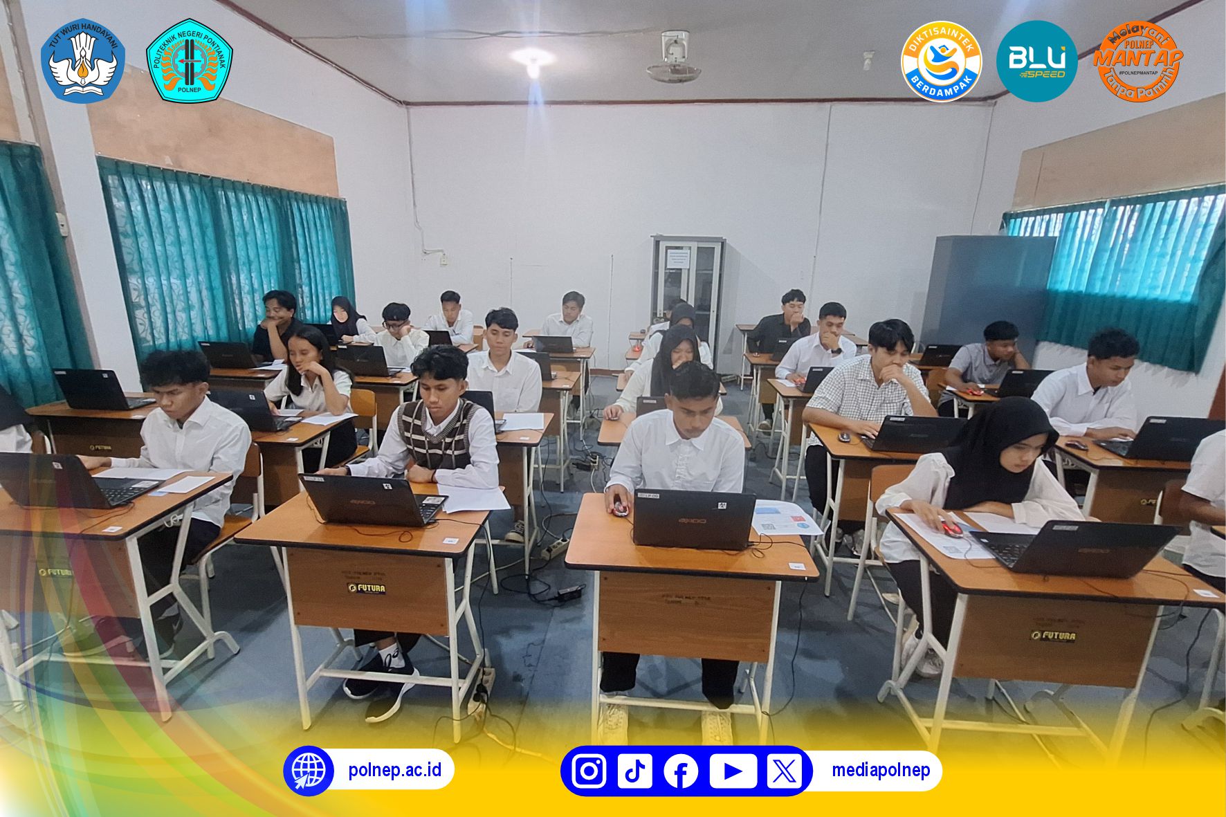 PDD POLNEP KAPUAS HULU SUKSES GELAR UTBK SM-KPN 2025 : WUJUD NYATA ...